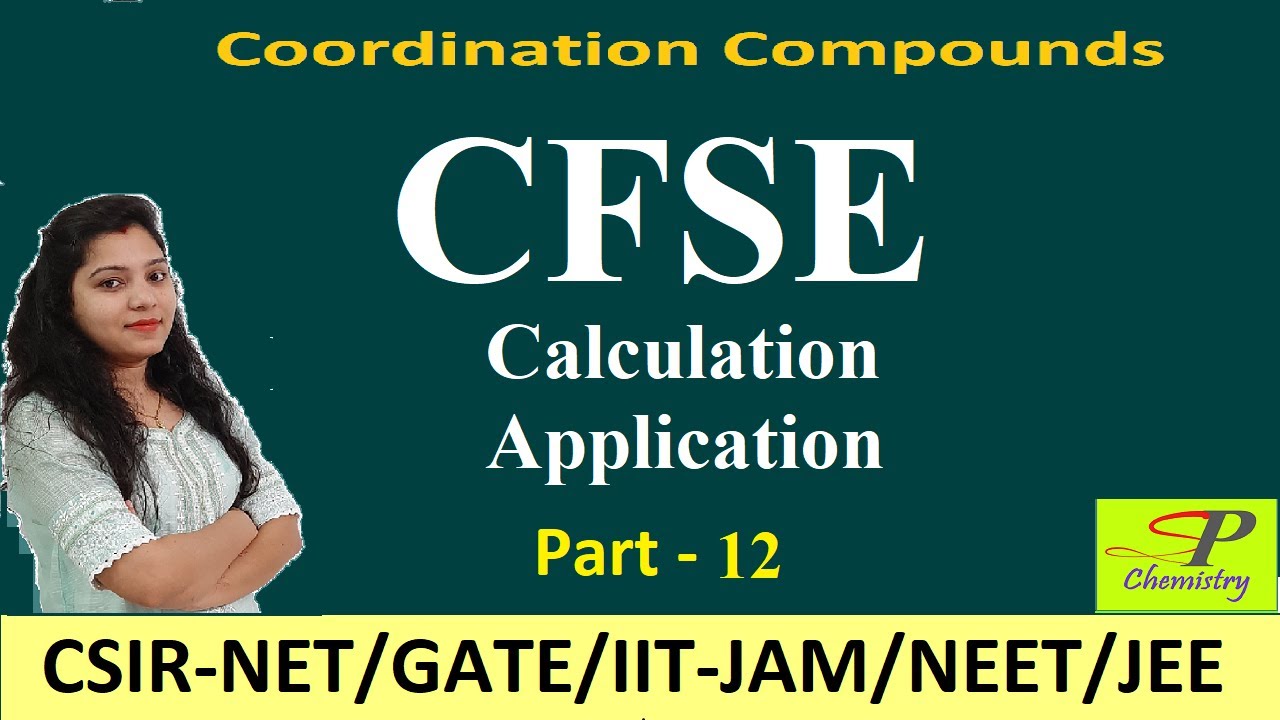 CFT | Crystal Field Stabilization Energy (CFSE) || Application ...