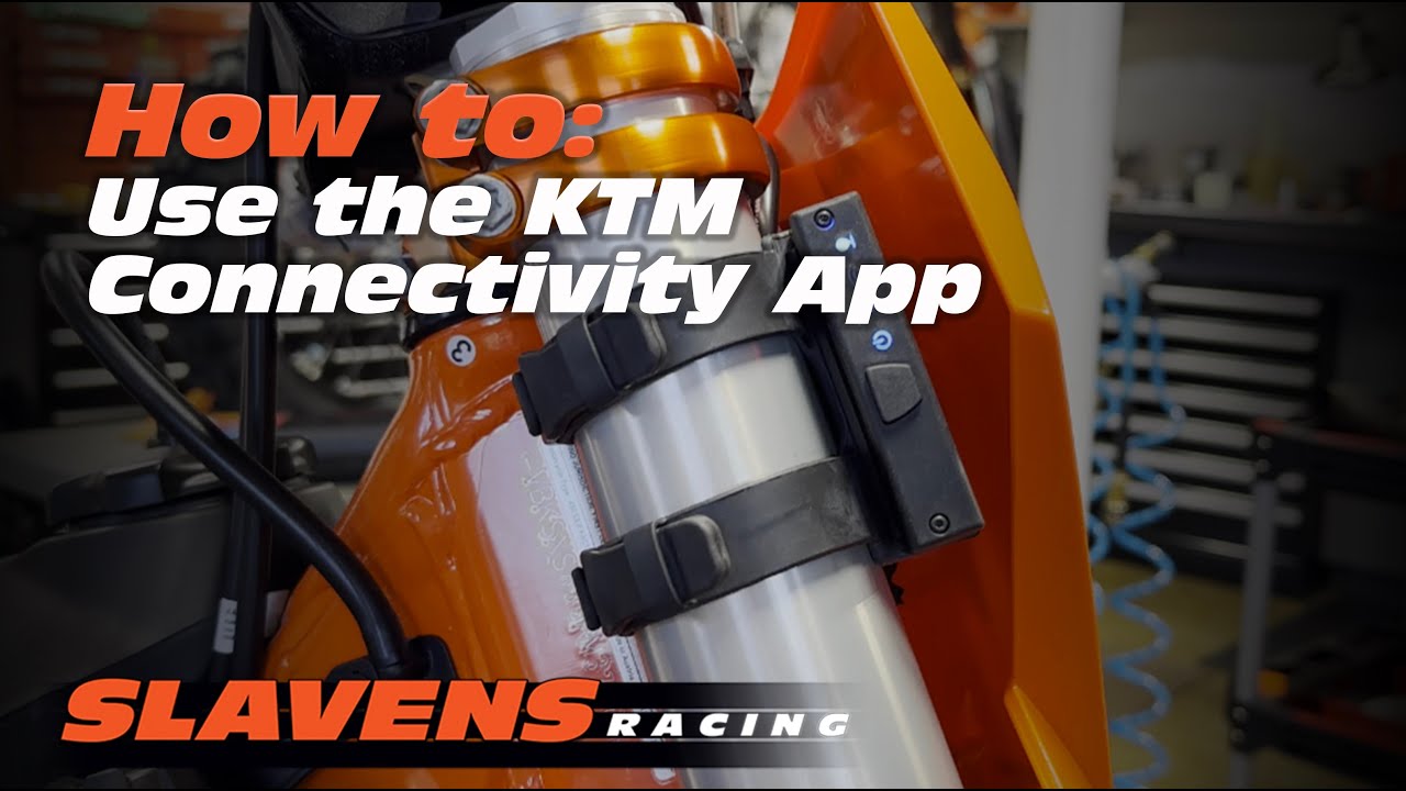 How to Use the KTM Connectivity App - YouTube