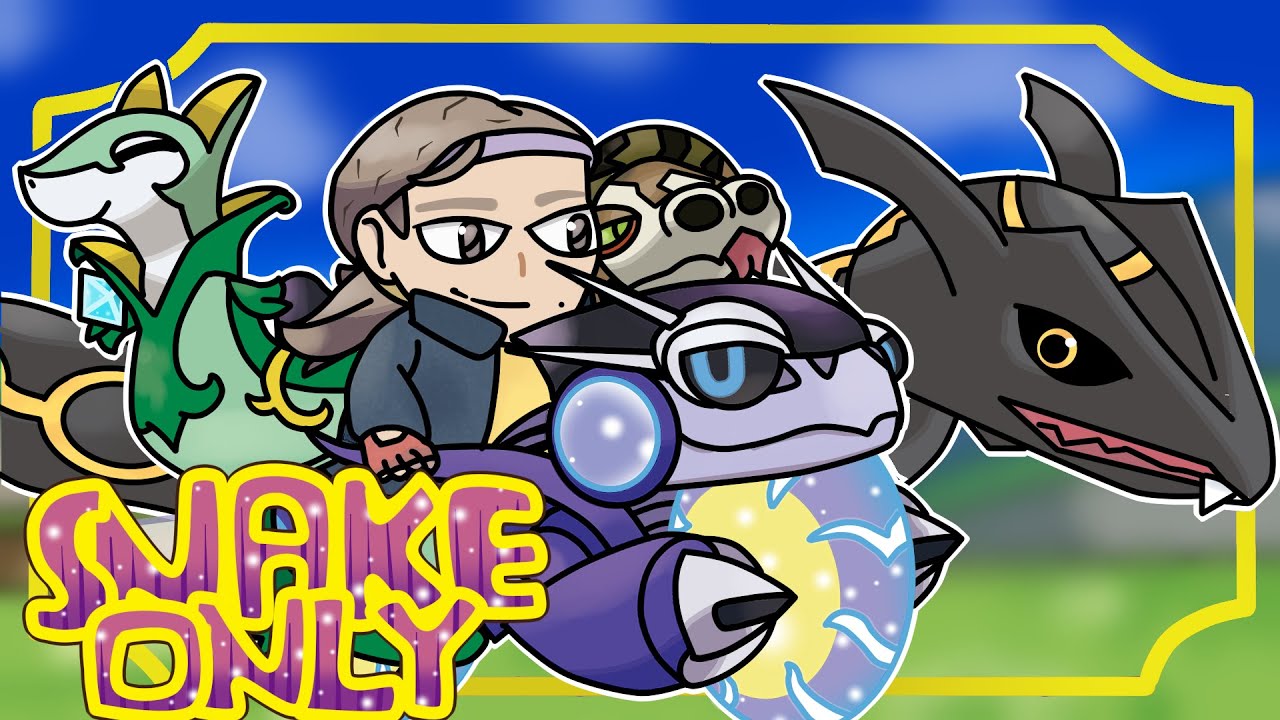 Pokemon Violet But I Only Use Snakes - YouTube