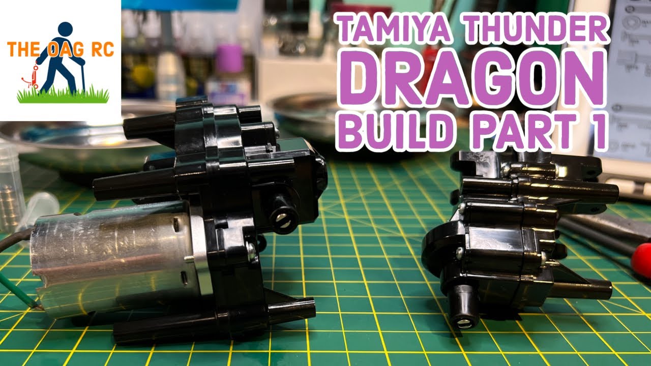 Tamiya Thunder Dragon Build Part 1 - YouTube