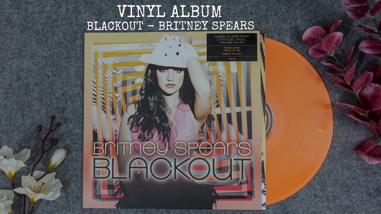 BRITNEY SPEARS BLACKOUT ALBUM VINYL UNBOXING - YouTube