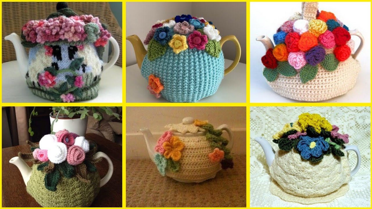 Outstanding and attractive crochet diy kettle Pot covers - YouTube