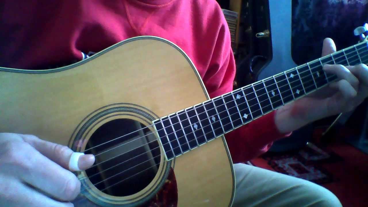 Martin Tony Rice Signature Monel Strings .013 on a Gallagher G-70 - YouTube