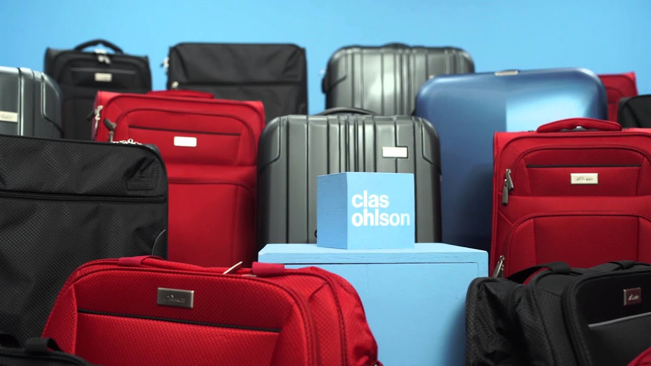 Stort sortiment av resväskor hos Clas Ohlson - YouTube