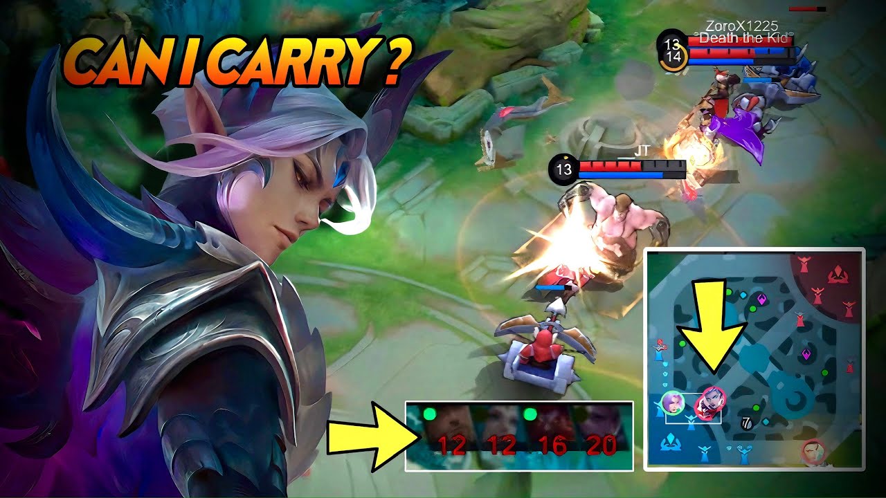 HOW TO CARRY YOUR TEAMMATES WITH LING AGAINST THE COUNTER HEROES🥵 (epic ...