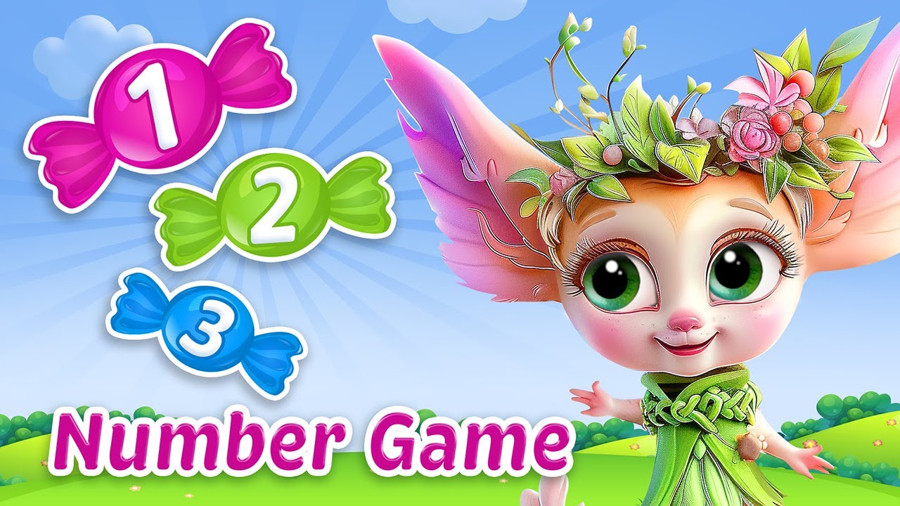 Numbers game | Cartoon videos | English kids | KidsEducation | Berry ...