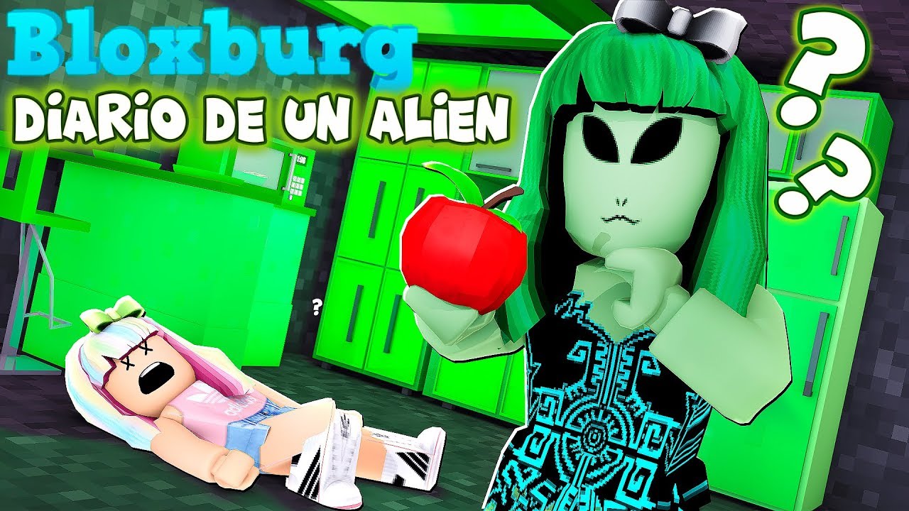 DIARIO DE UN ALIEN - LLEGADA A LA TIERRA -BLOXBURG - YouTube