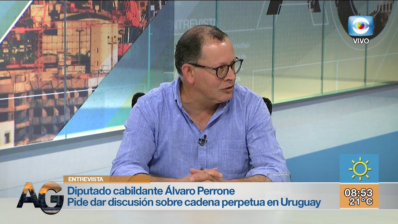 Entrevista- Discusión sobre cadena perpetua en Uruguay/ Álvaro Perrone ...