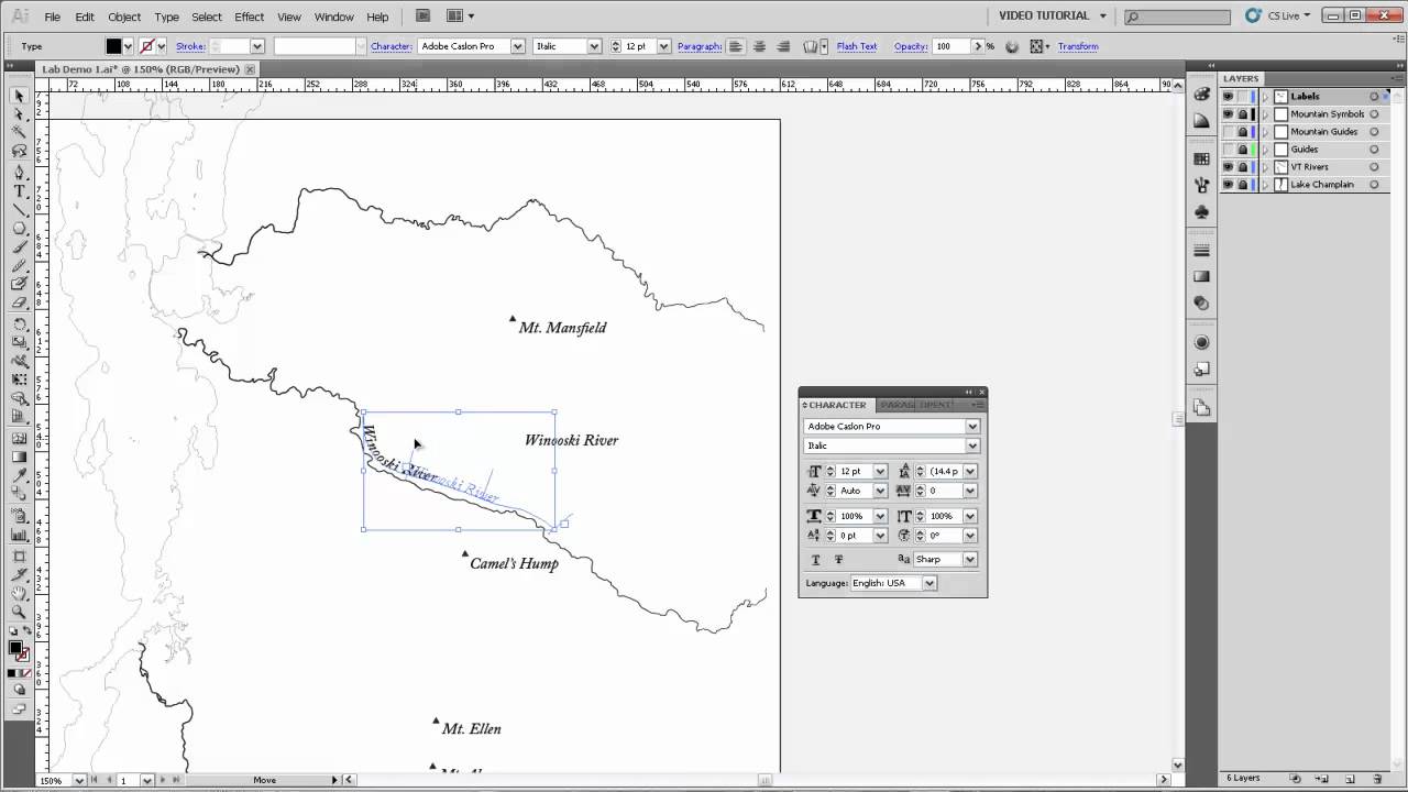 6. Placing text labels - YouTube