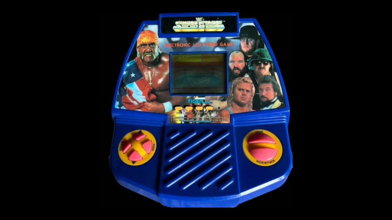Hulk Hogan THEME Real American with LCD HANDHELD GAMEPLAY Of WWF ...