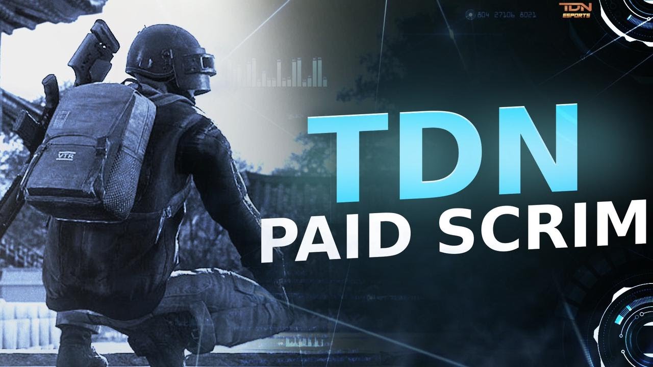 TDN INVITATIONAL PAID SCRIMS POWERED AND MANAGED BY TDN ESPORTS - YouTube