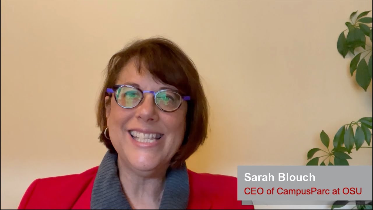 Sarah Blouch, CEO of CampusParc at OSU invites you to join her on an ...