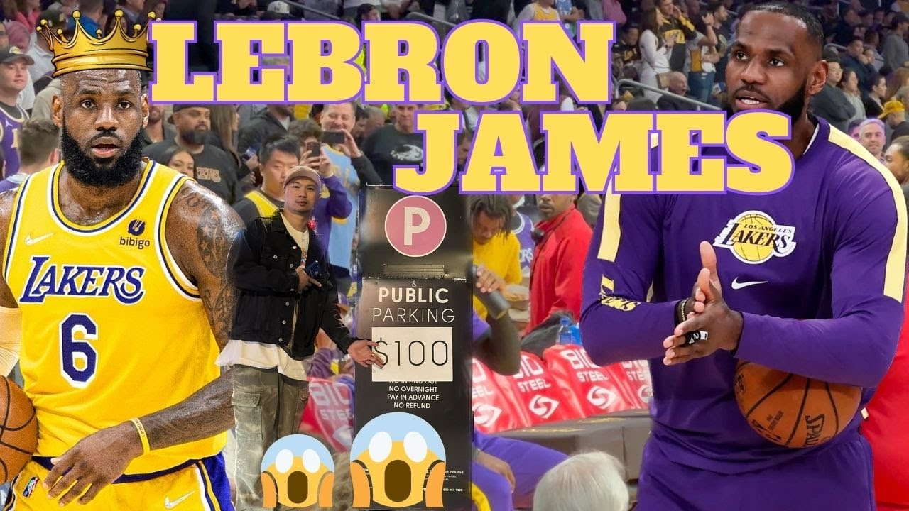 We travel LA to watch Lebron live! - YouTube