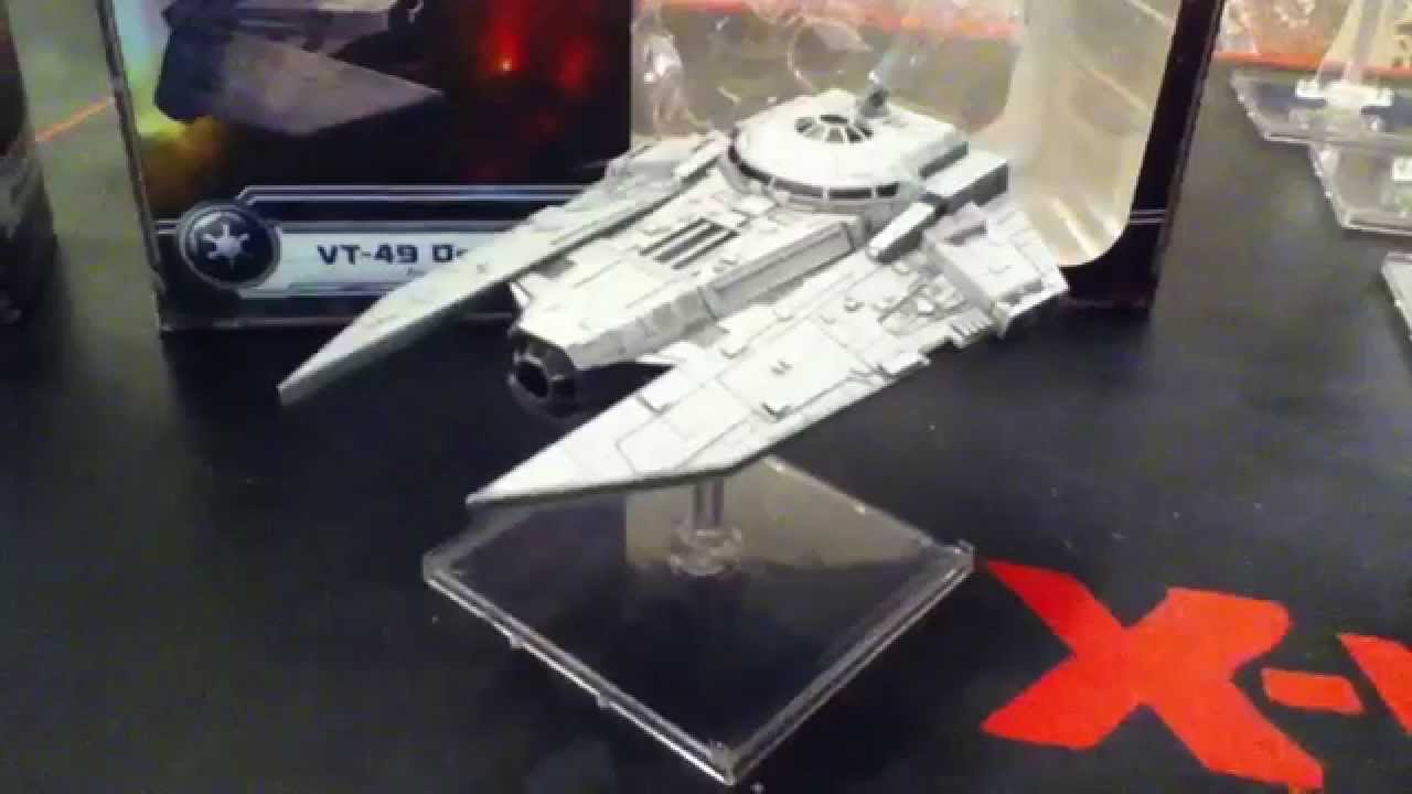 Star Wars X-wing Miniatures Game Part 26 (VT-49 Decimator Expansion ...