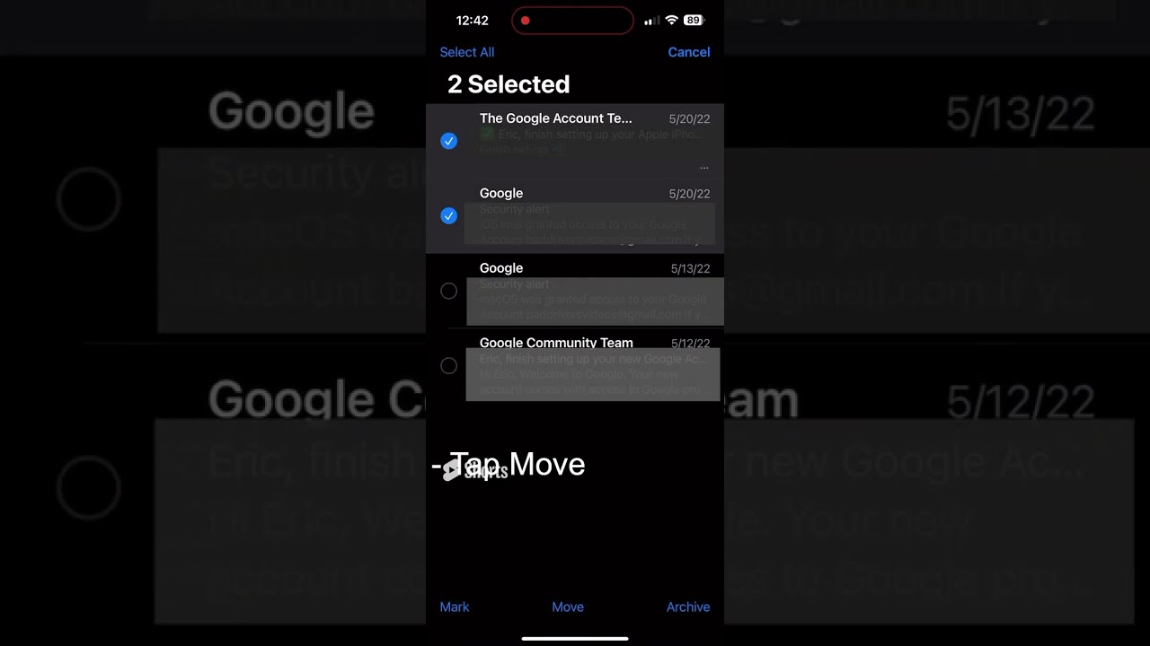 How To Delete Multiple Text Or Emails At One Time YouTube How To Delete Multiple Text Or Emails At One Time YouTube