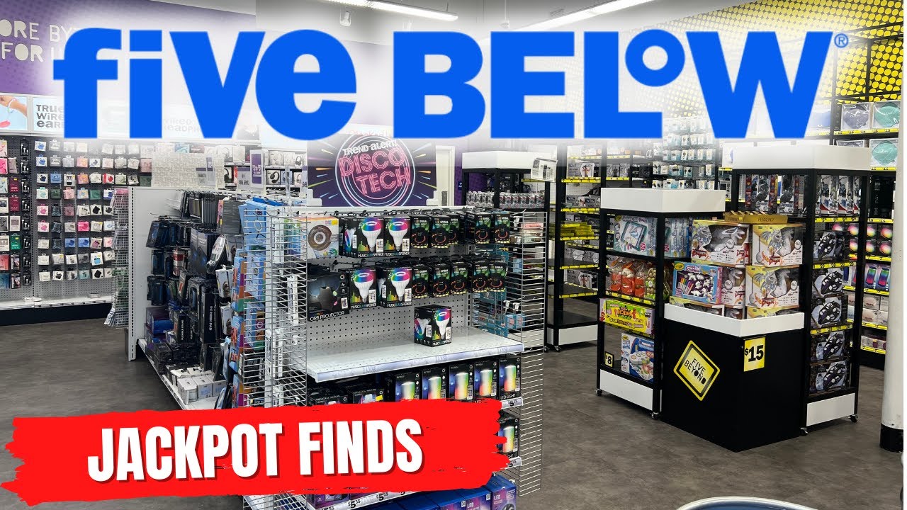 FIVE BELOW JACKPOT - I CANT BELIEVE ALL THE NEW ITEMS IN STORE NOW ...