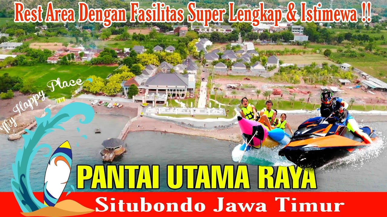 Pantai Utama Raya Situbondo Jawa Timur - YouTube