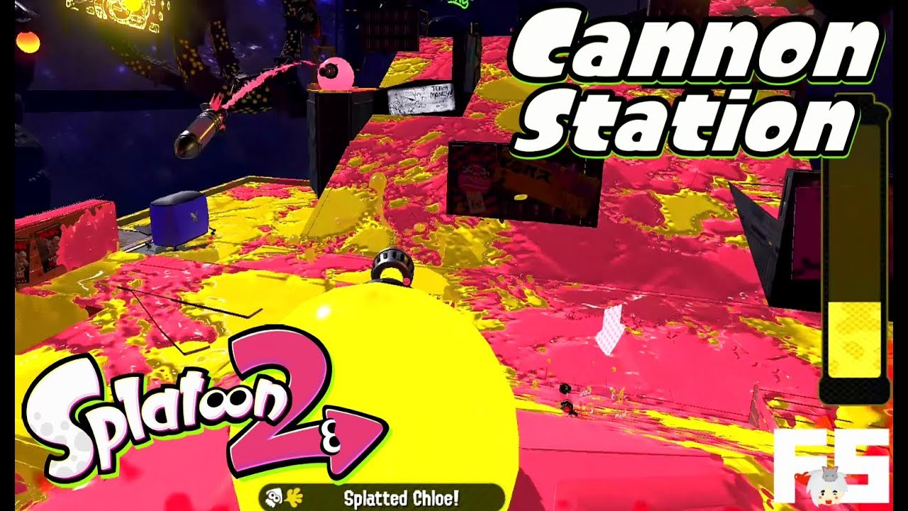 Splatoon 2 Cannon Map : Splatfest Money vs Love Result is Rigged! - YouTube