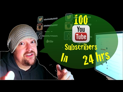 100 subscribers in 24 hrs - YouTube