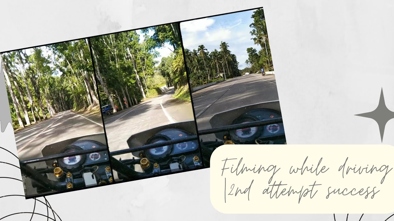 Filming while driving |2nd attempt success|EEZZAA fam - YouTube