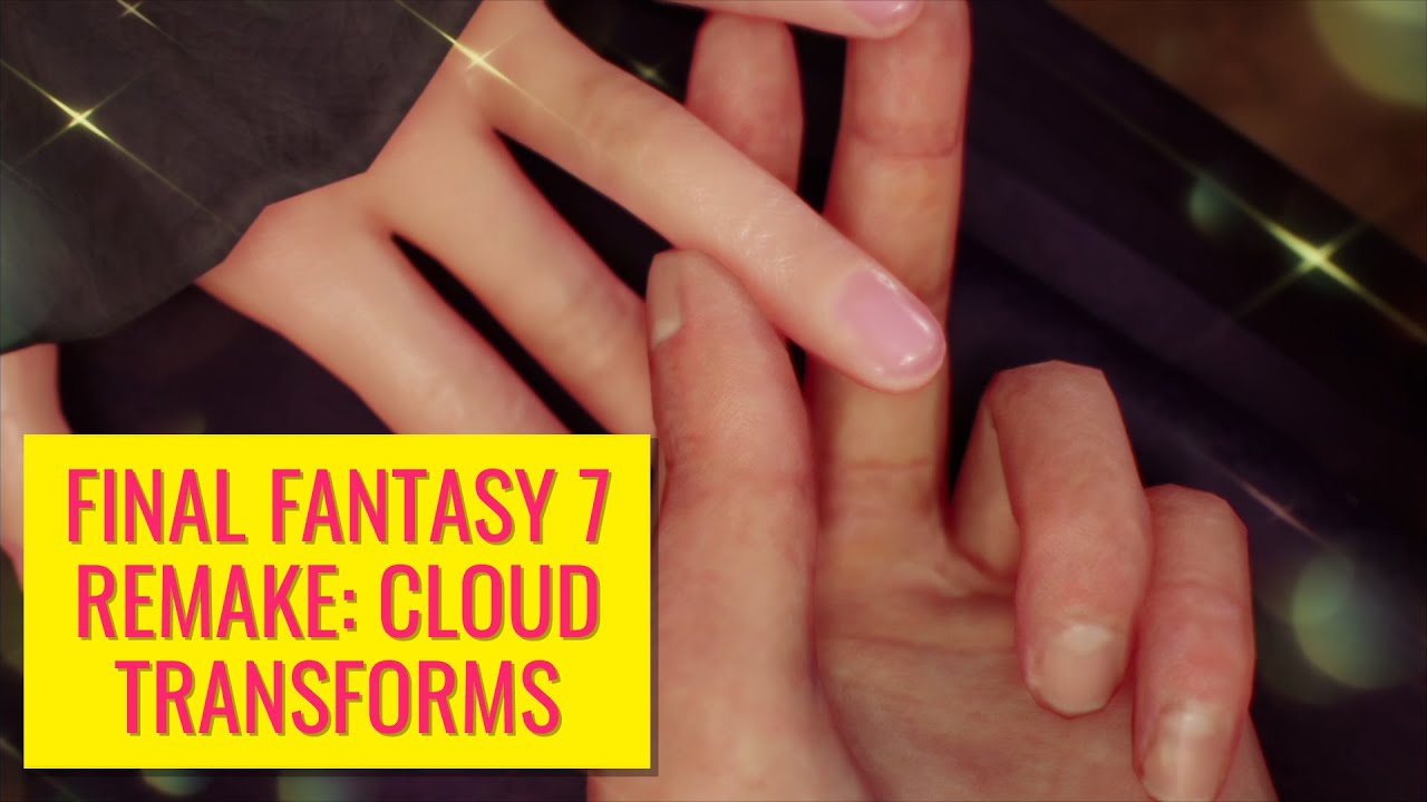 Final Fantasy 7 Remake's Best Cut Scene - YouTube