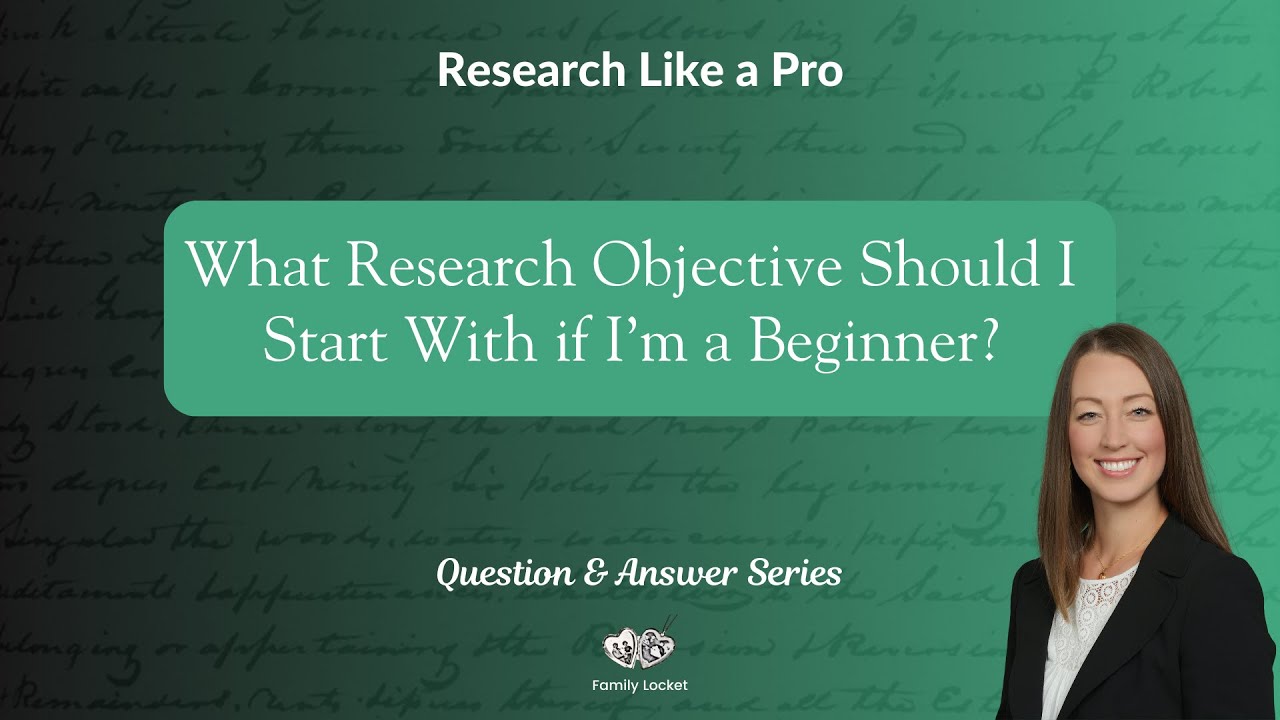 What Research Objective Should I Start with if I am a Beginner - YouTube