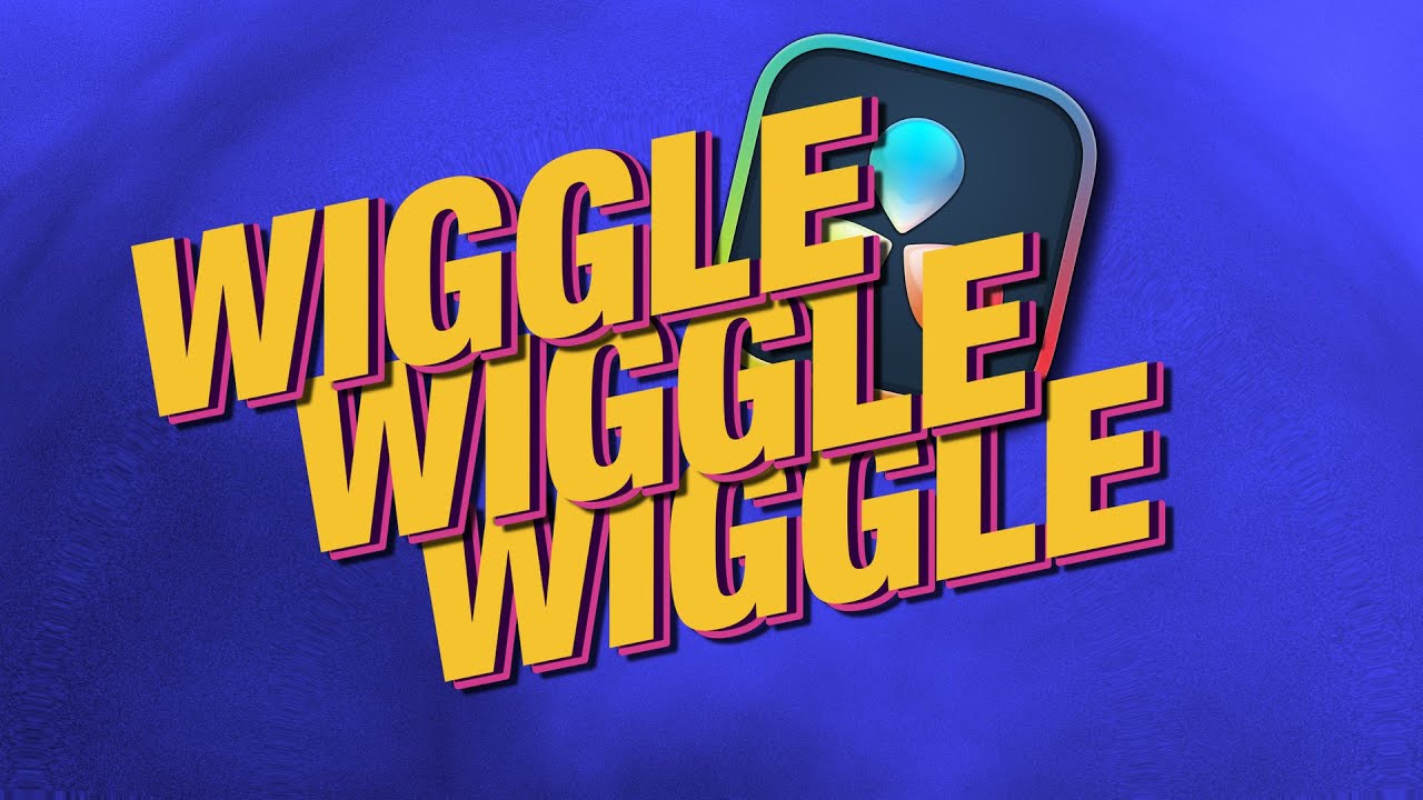 Create A REUSABLE WIGGLE Effect - YouTube