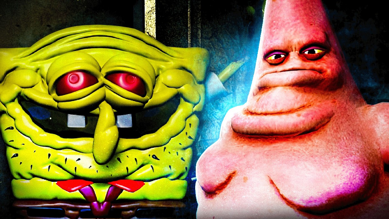 I Played The Weirdest SpongeBob Horror Game… - YouTube