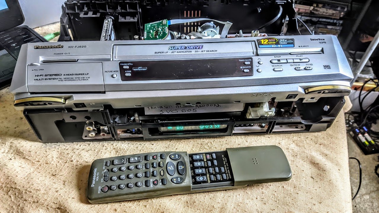 Hi-Fi Panasonic NV-FJ620 - YouTube