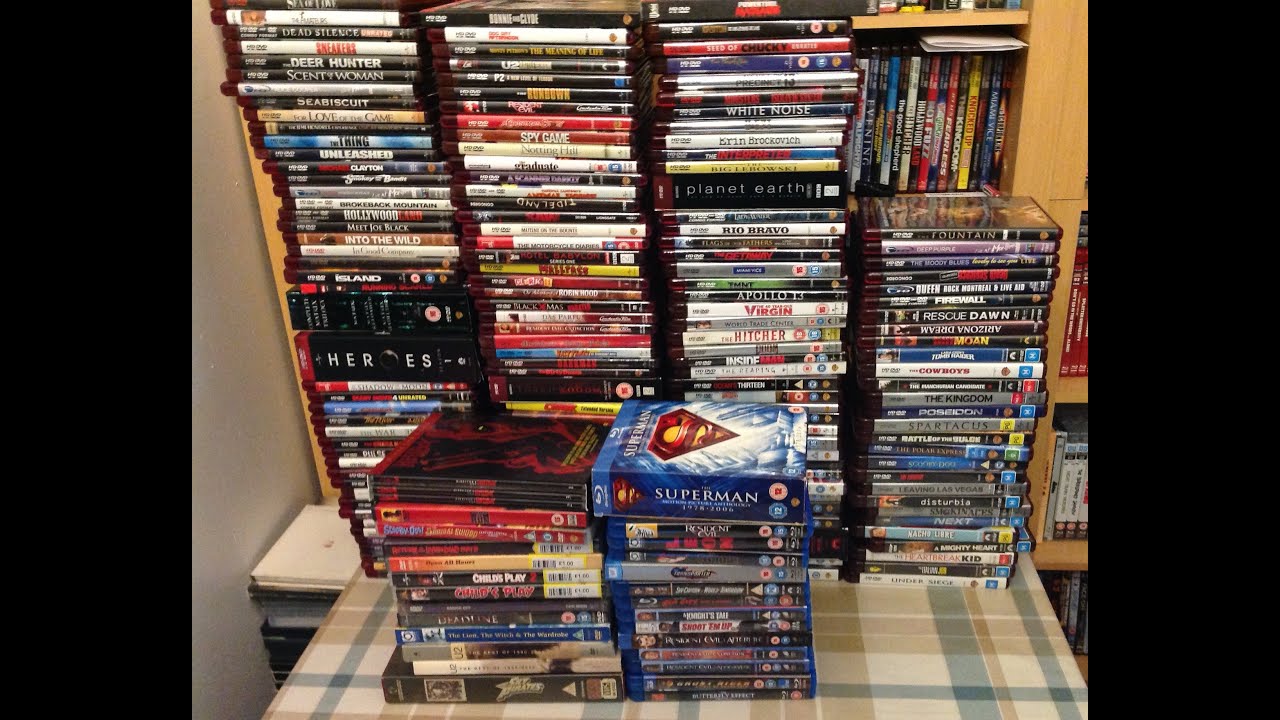 Huge HD DVD Collection pickup, & a bunch of £1 Blu Rays - YouTube