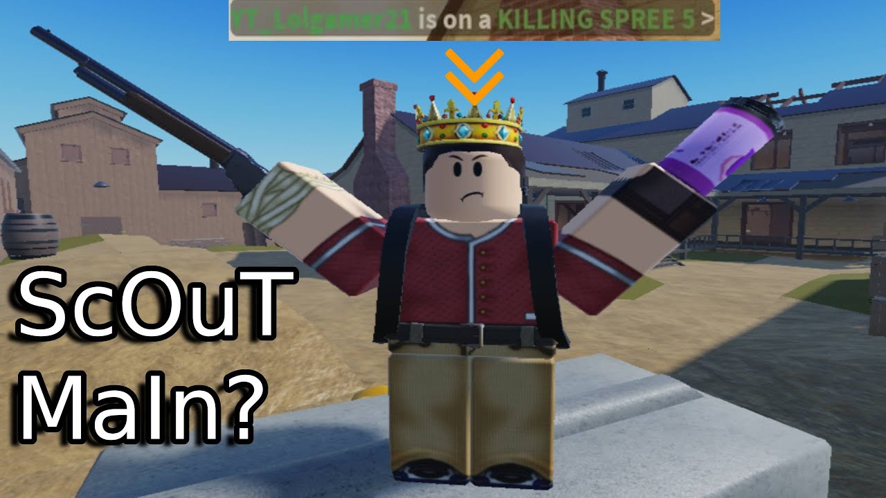 TC2 Roblox | POV: Your a Scout player - YouTube