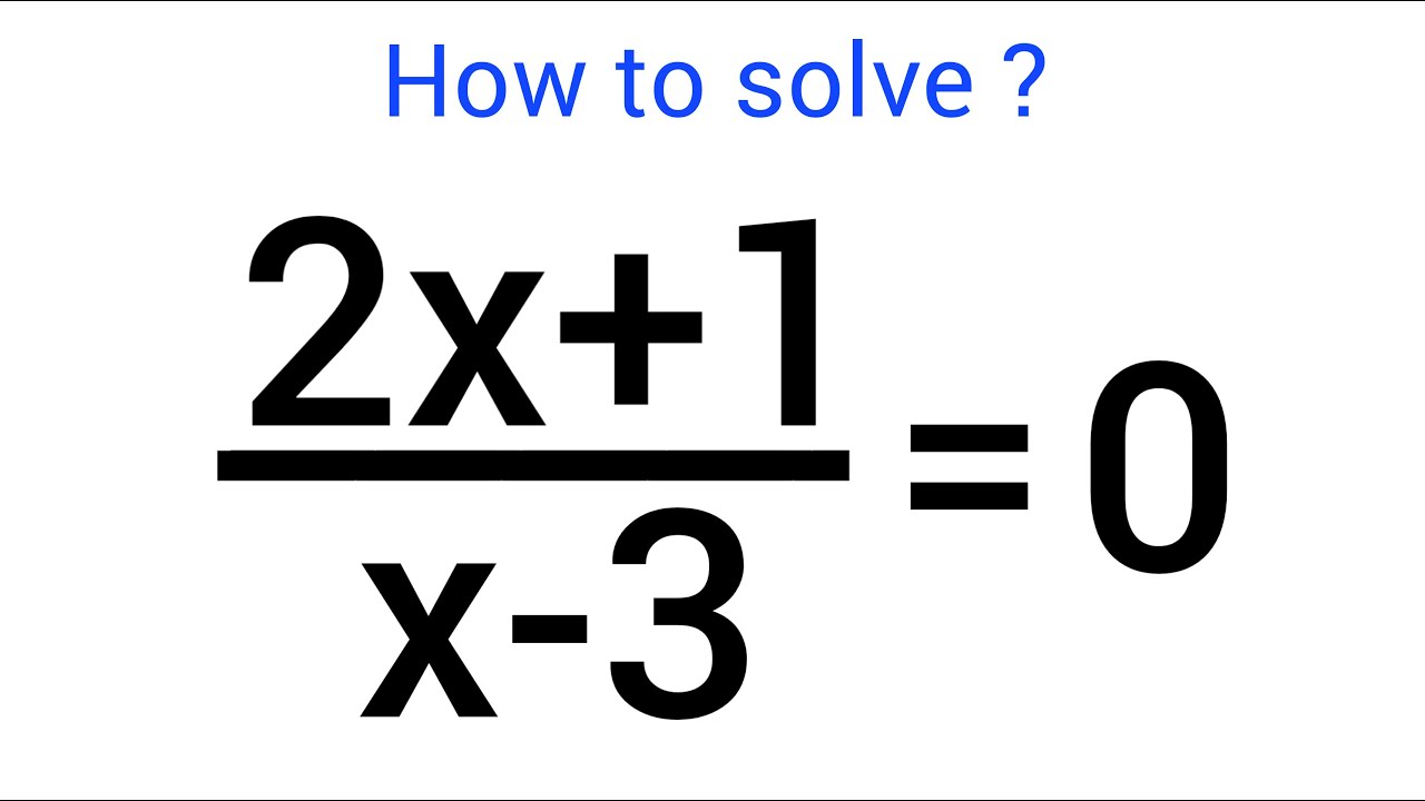 A Nice Maths Problem - YouTube