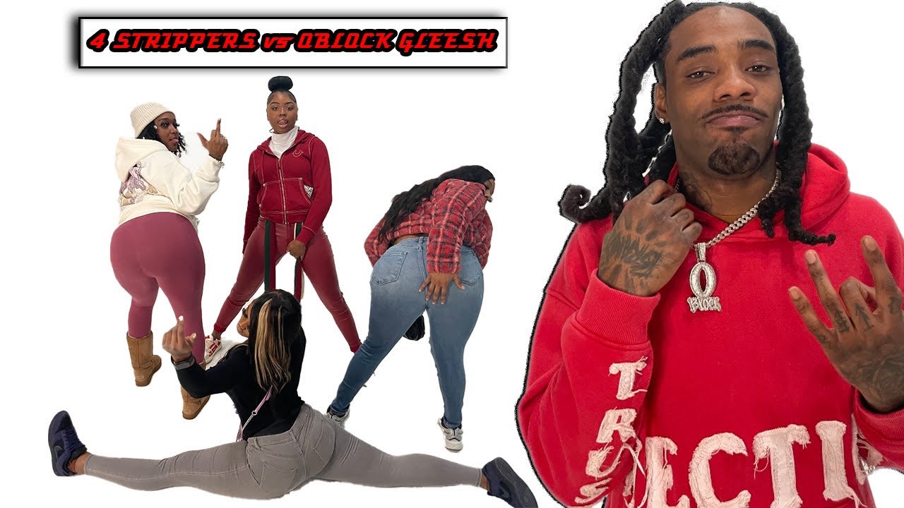 Can O'BLOCK GLEESH Guess The Stripper ? 4 vs 1 - YouTube