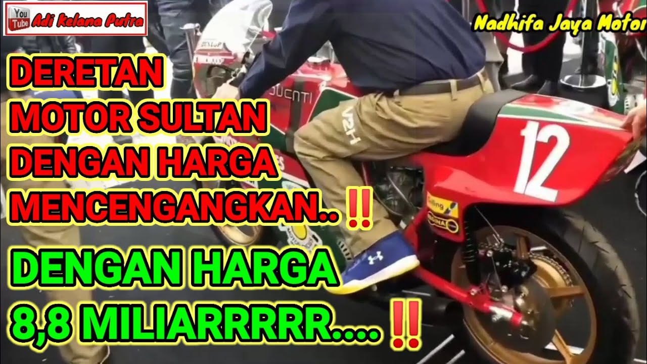LUAR BIASA ‼️ INI DIA DERETAN MOTOR MAHAL KELAS DUNIA - YouTube