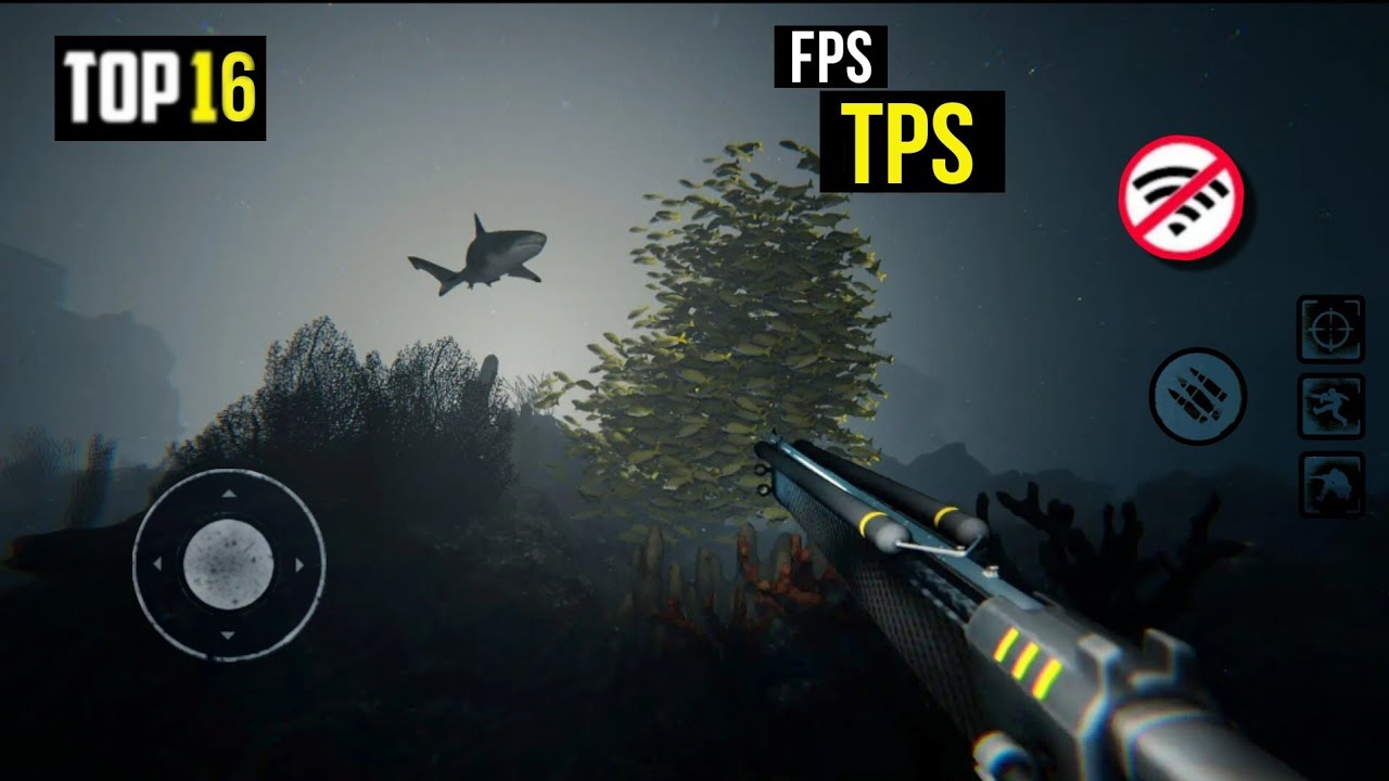 Top 16 OFFLINE FPS - TPS Android Games 2024 Part 2 - YouTube