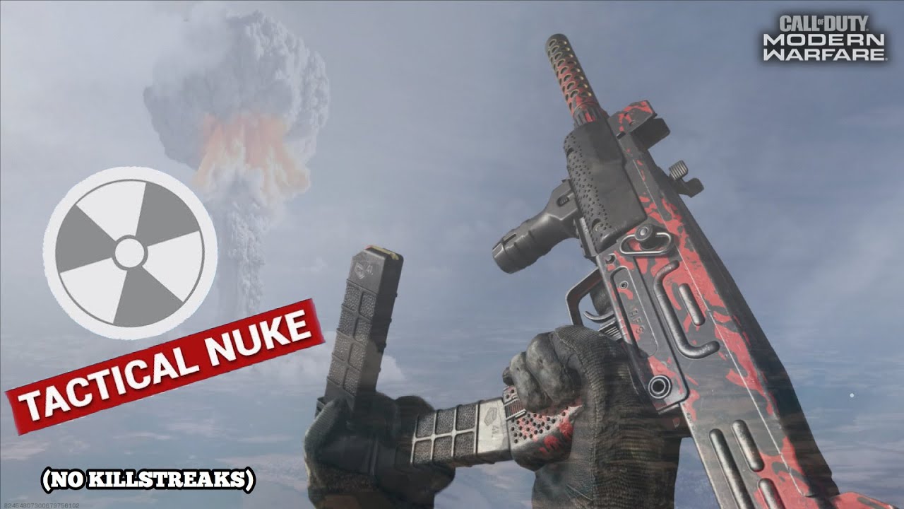 #1 UZI Tactical Nuke Class Setup! (NO KILLSTREAKS) (NUKE GAMEPLAY ...