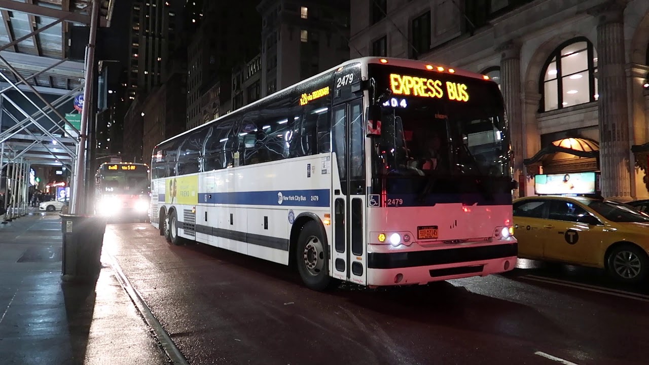 MTA New York City Bus 2011 Prevost X3-45 Commuter Coach 2479 on Route ...