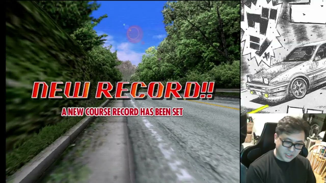 Initial D v3 - SLK R34 Myogi CCW Dry 2'54"469 - YouTube