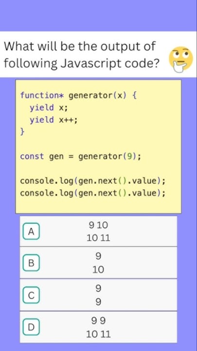 Javascript Mcq Questions Part 18 Javascript Concepts Javascript Mcq Javascriptquiz Youtube
