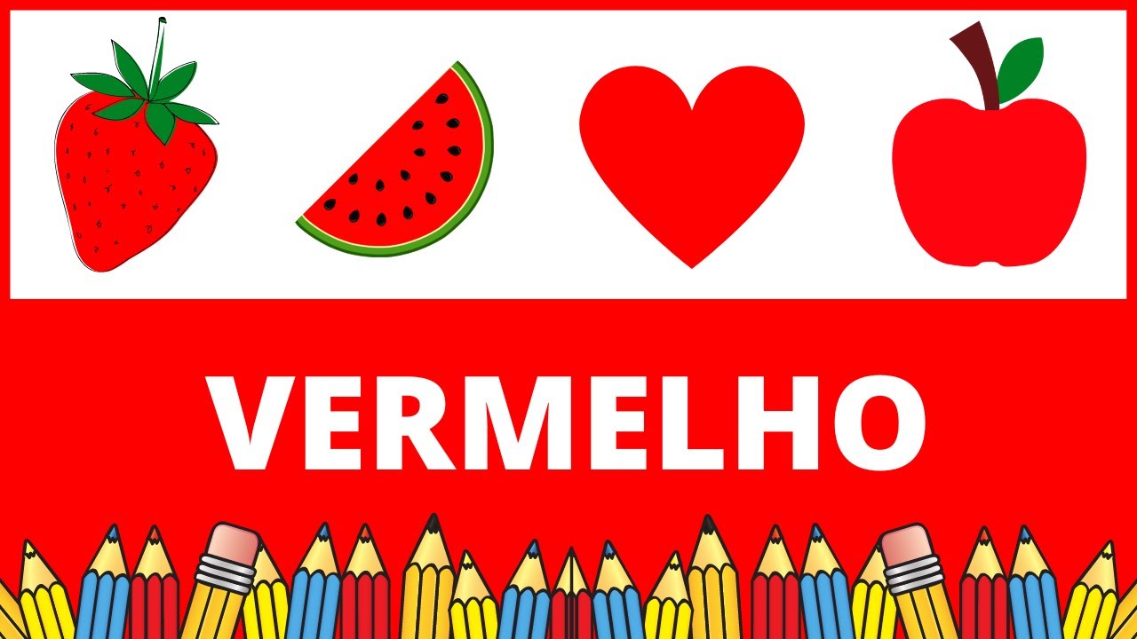 Aprendendo a cor vermelha - Cores primárias - Oficina das cores - YouTube