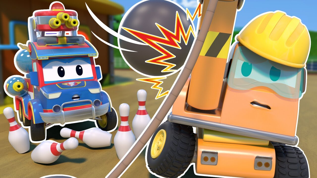 Buldozer super membantu kren penghancur yang marah | Pertunjukkan truk ...