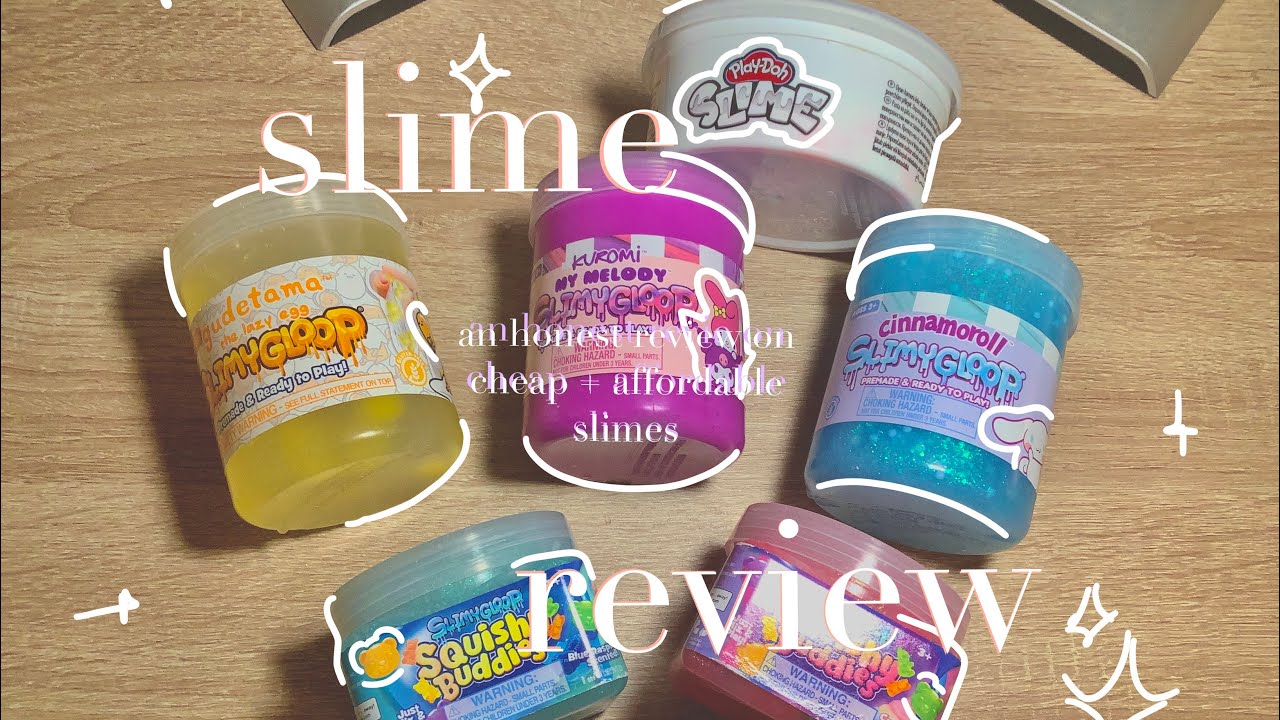 store bought slime review from five below! [ playdough + slimygloop ...