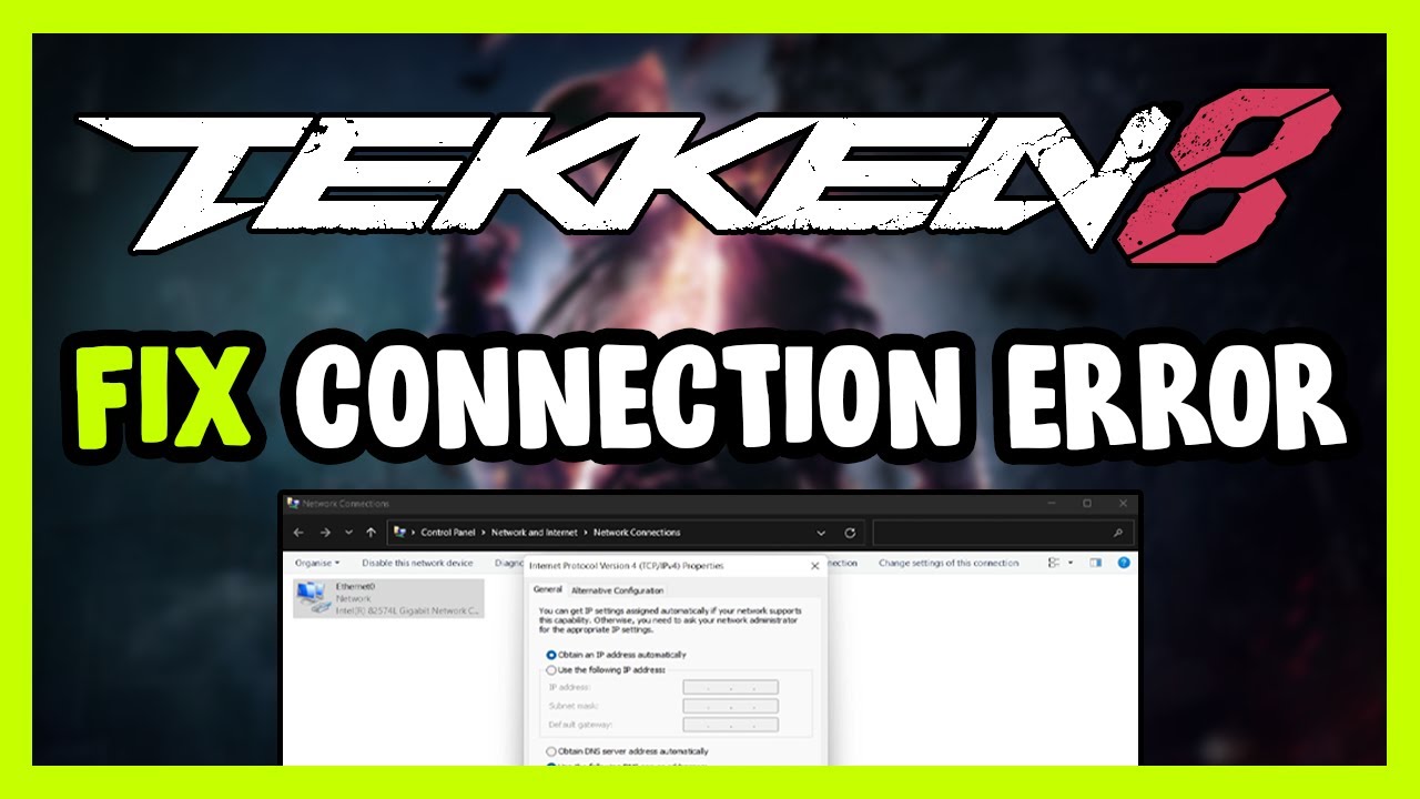How to FIX TEKKEN 8 Connection / Server Error! - YouTube