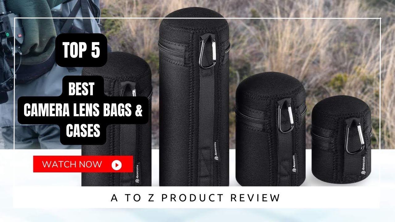 Best Camera Lens Bags & Cases On Amazon / Top 5 Product ( Reviewed ...