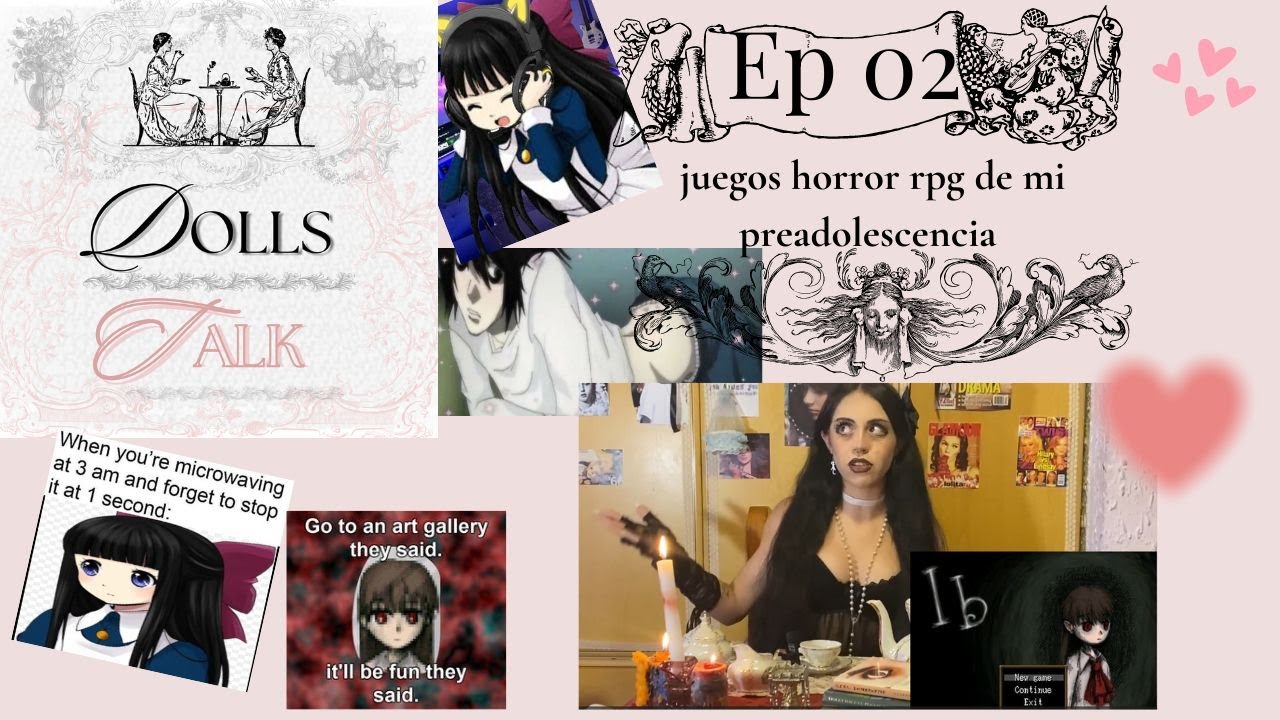 JUEGOS HORROR RPG DE MI PREADOLESCENCIA/ DOLLS TALK EP 02 - YouTube