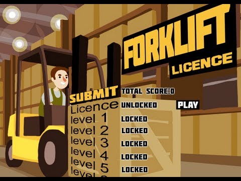 Forklift License - Game Show - YouTube