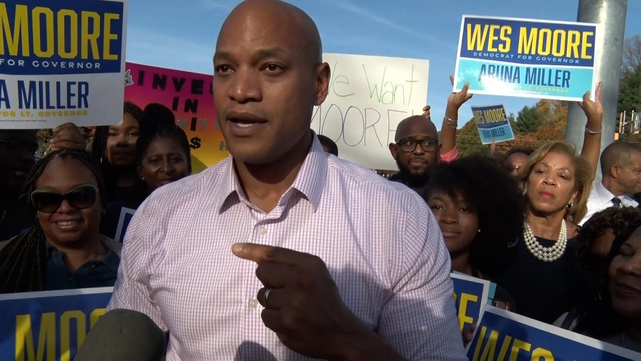 Wes Moore’s campaign bus tour welcomed by Prince George’s residents ...