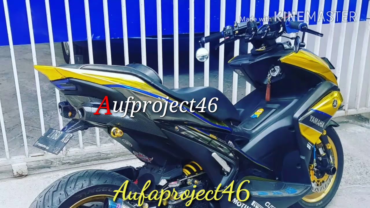 Modifikasi yamaha Aerox 155 - YouTube