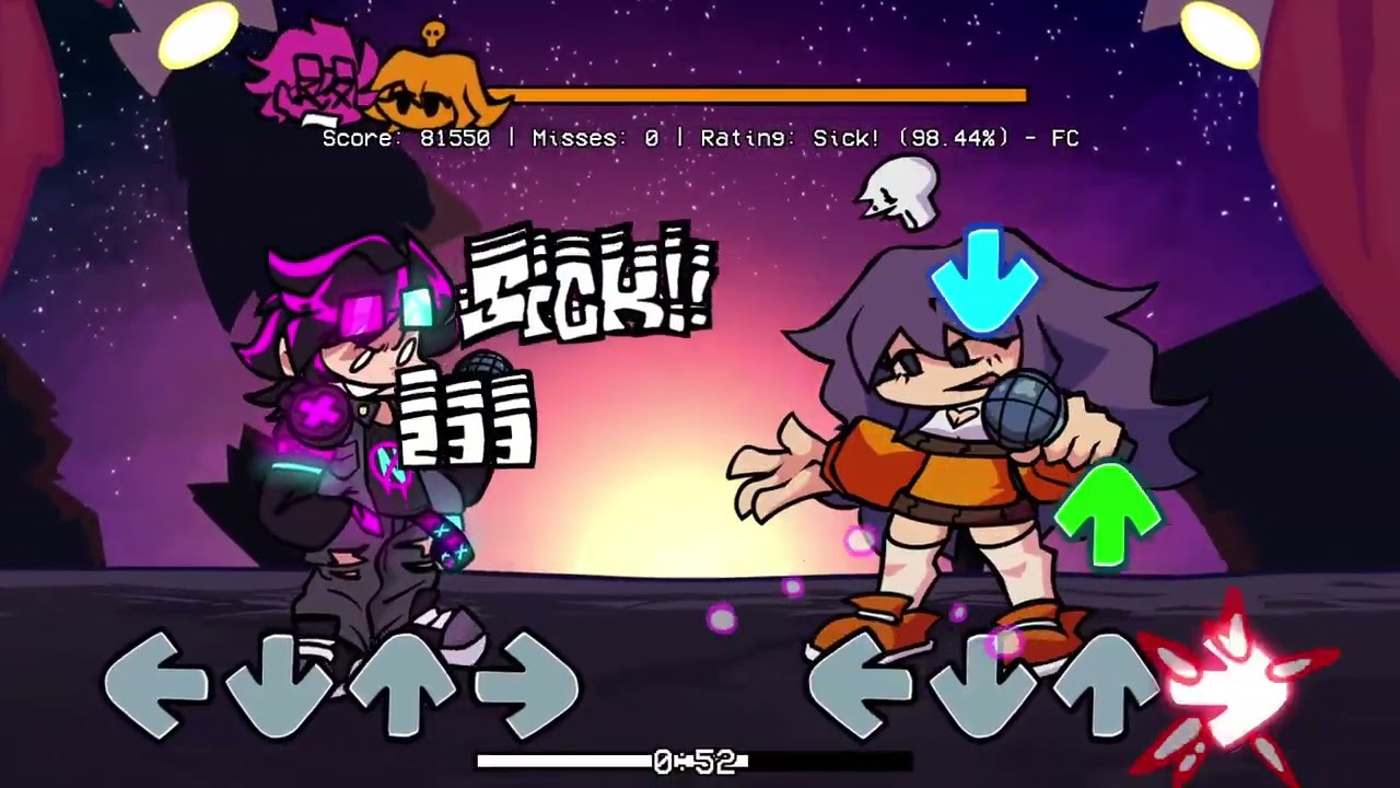 Friday night funkin' Heartbass but Neonight & Lylace sing (FNF MOD ...