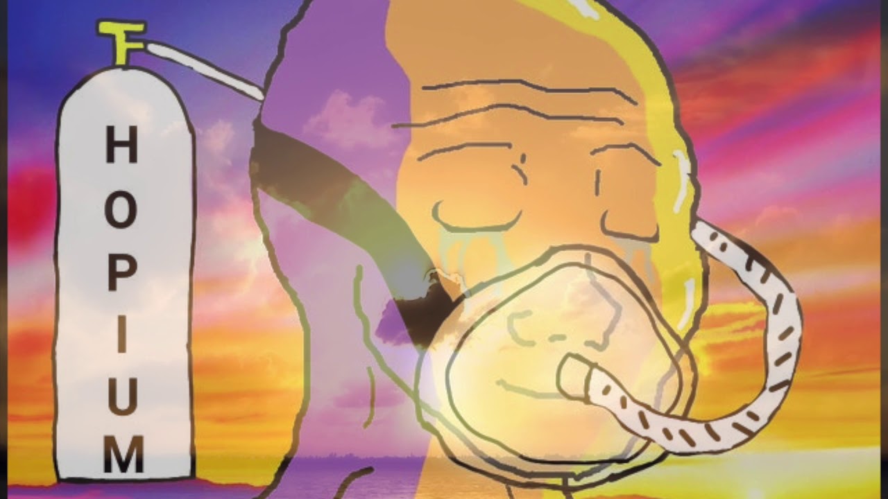 Keep huffing that hopium friends - YouTube